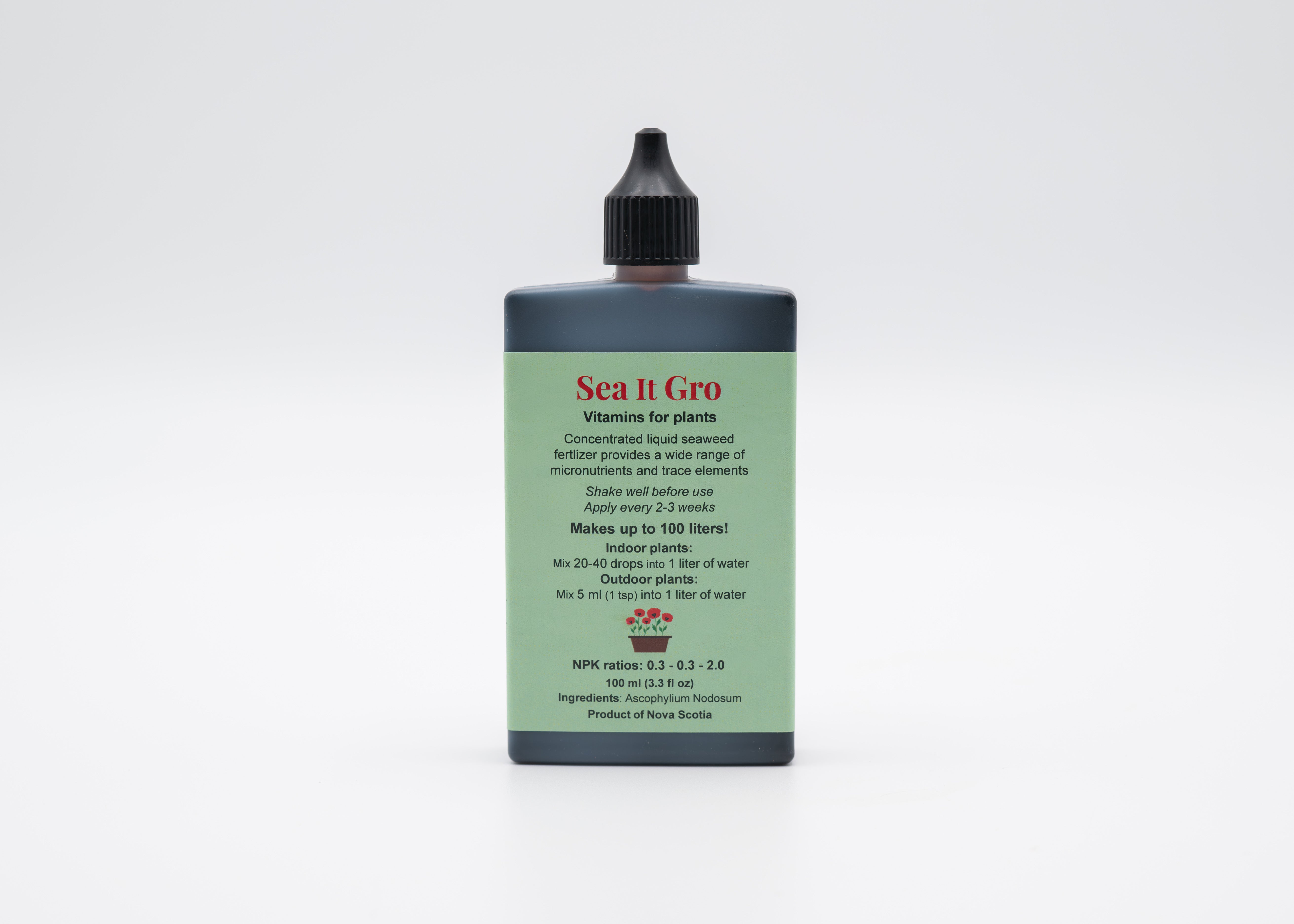 Sea It Gro Liquid Seaweed Plant Fertilizer - 100 ml