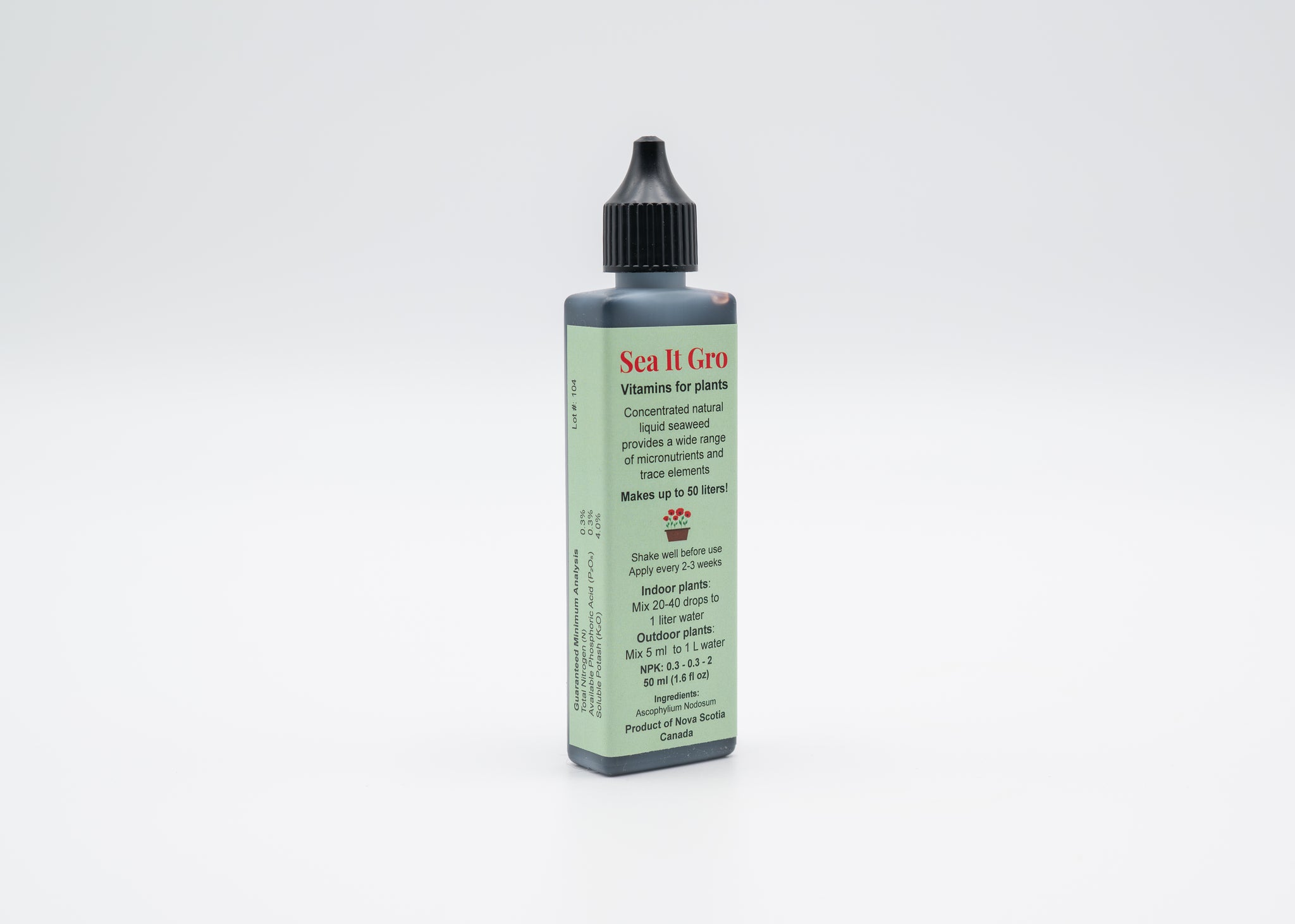 Sea It Gro Liquid Seaweed Plant Fertilizer - 50 ml